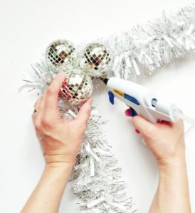 DIY Disco Ball Photo Booth Frame - Artful Days