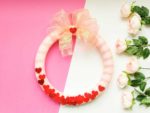 Valentine Confetti Wreath - Artful Days