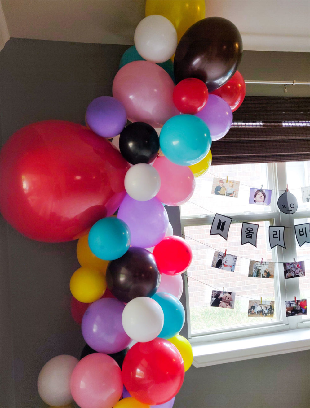 BT21 Party Balloon Garland - Artful Days