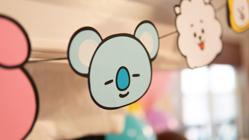 Artful Days - BTS & BT21 Character Themed Birthday Party