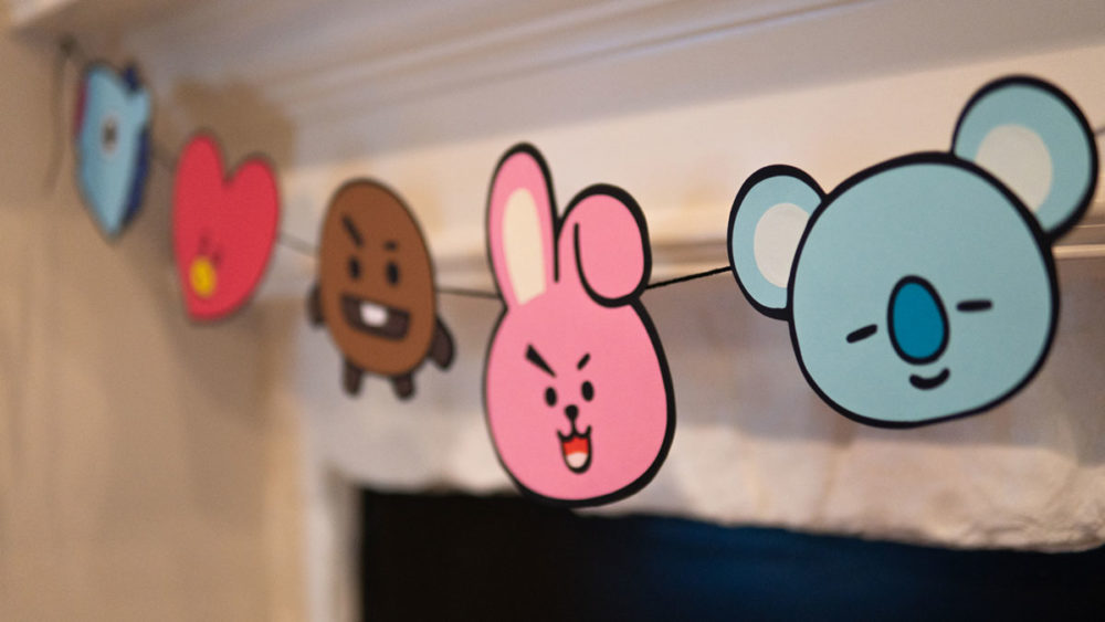 Artful Days - BTS & BT21 Character Themed Birthday Party